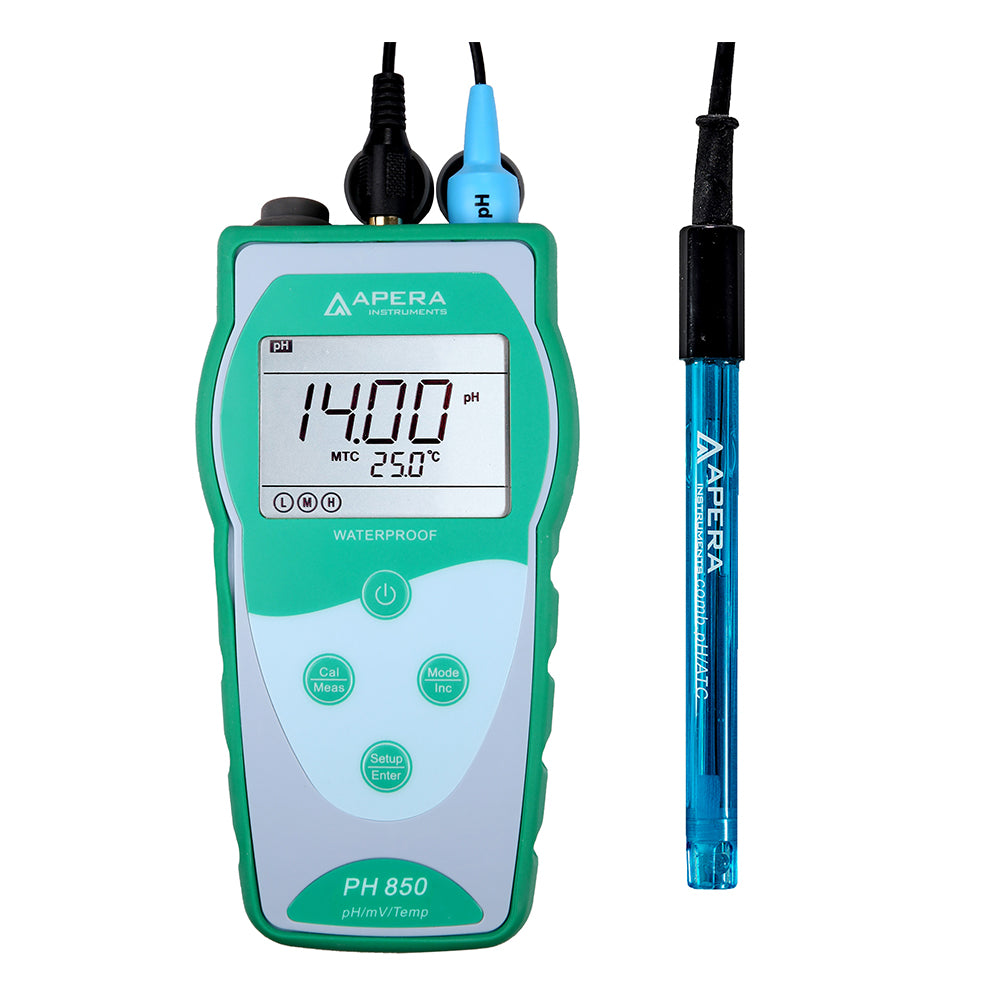 Ph850 標準タイプ ポータブル式ph計 Phorp℃ Apera Instruments